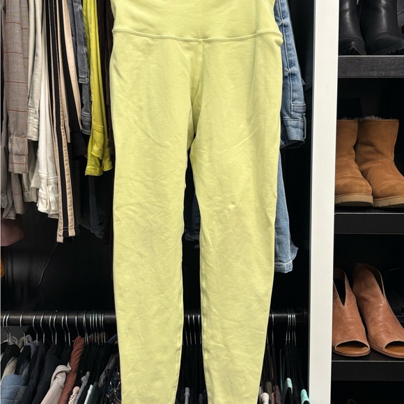 ALO Yoga | Pants & Jumpsuits | Alo Yoga Neon Yellow Leggings | Poshmark